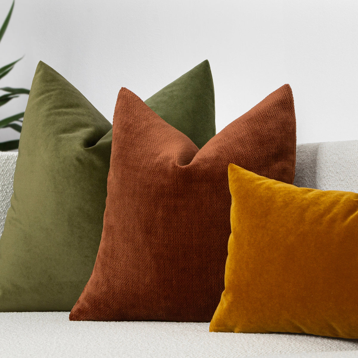 Rust Pillow Cover Collection | Earthy, Warm & Sophisticated