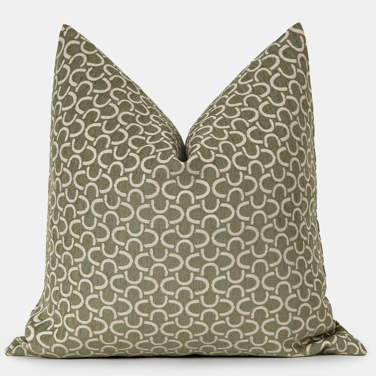 Sage Arc Pillow Cover | Calm Modern Pattern